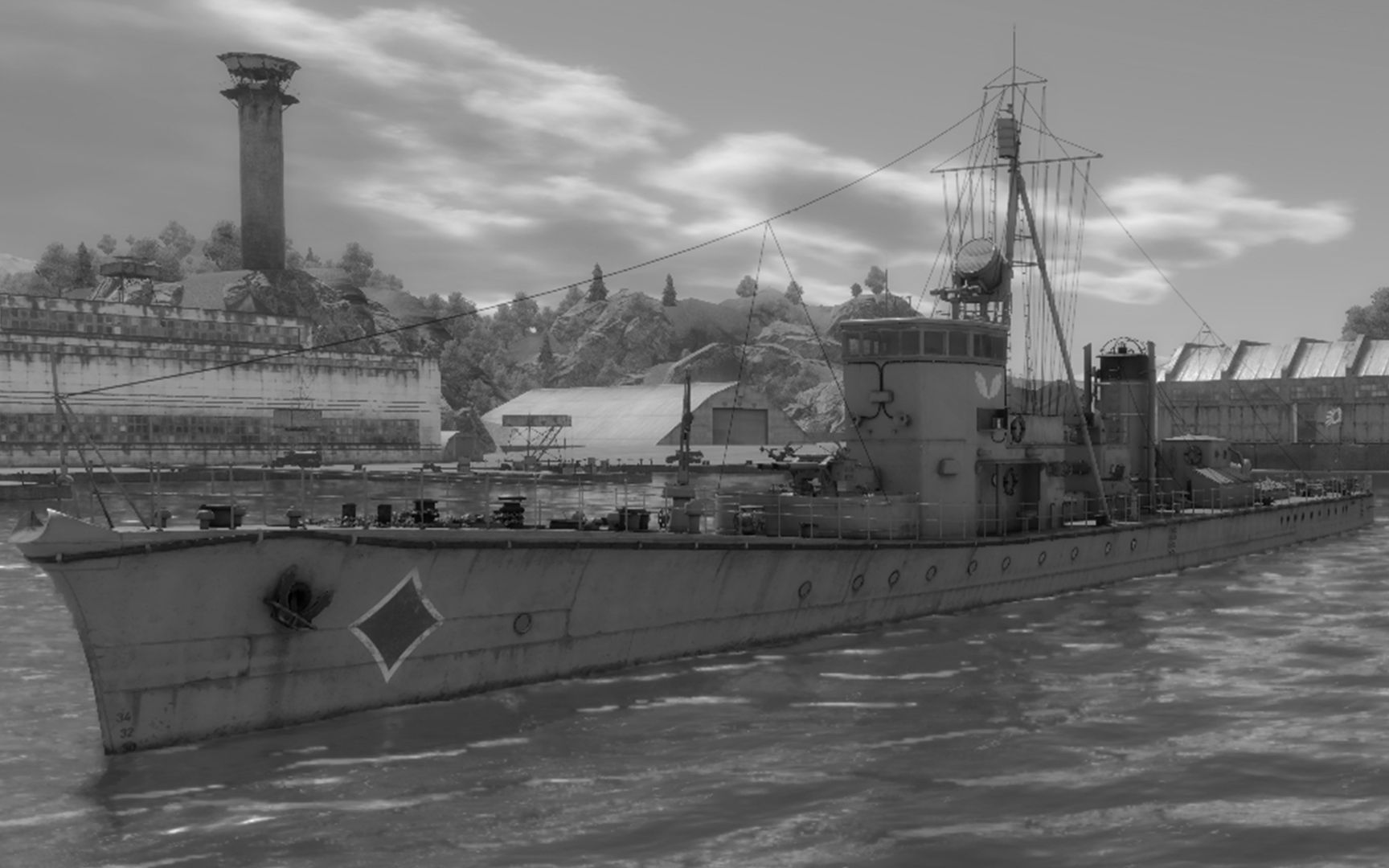 【战争雷霆】[巡逻舰-轻型]K3驱潜艇