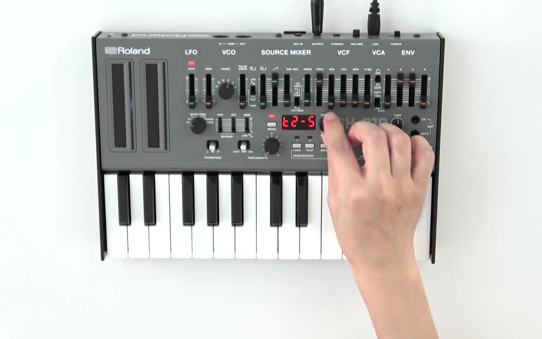 Roland 罗兰 SH-01A 合成器快速入门