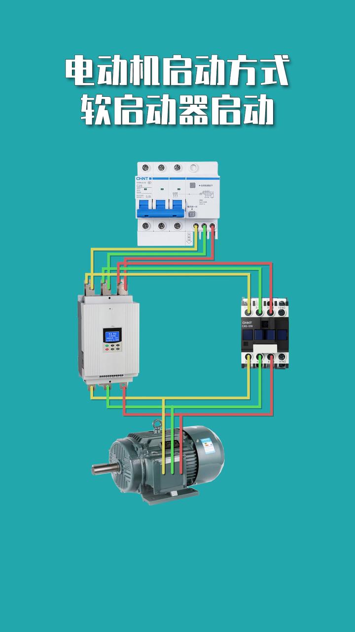 电动机启动方式(三)#电工 #电工知识 #电气