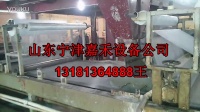 防火板脱模设备生产现场拍摄