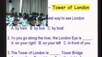 初中八年级英语M8U2 the london Eye is on your right(初中英语课堂教学...
