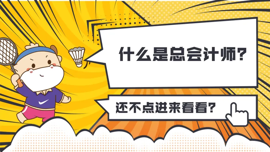 注会CPA战略:什么是总会计师?
