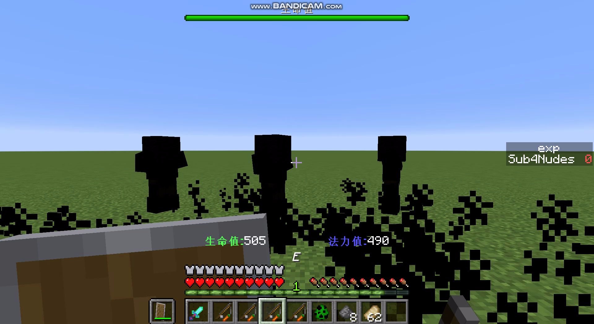 影 流 之 主 技 能 展 示【mc自制指令包】