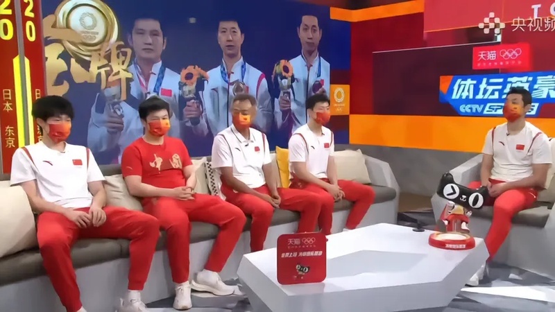 东奥后体坛英豪采访, 王楚钦 樊振东