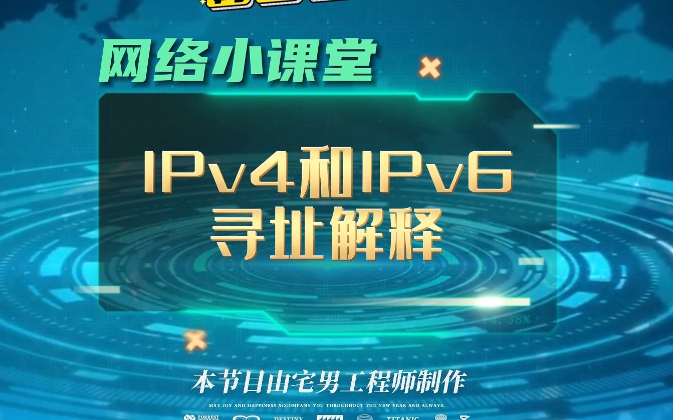 网络小课堂-IPv4和IPv6解释