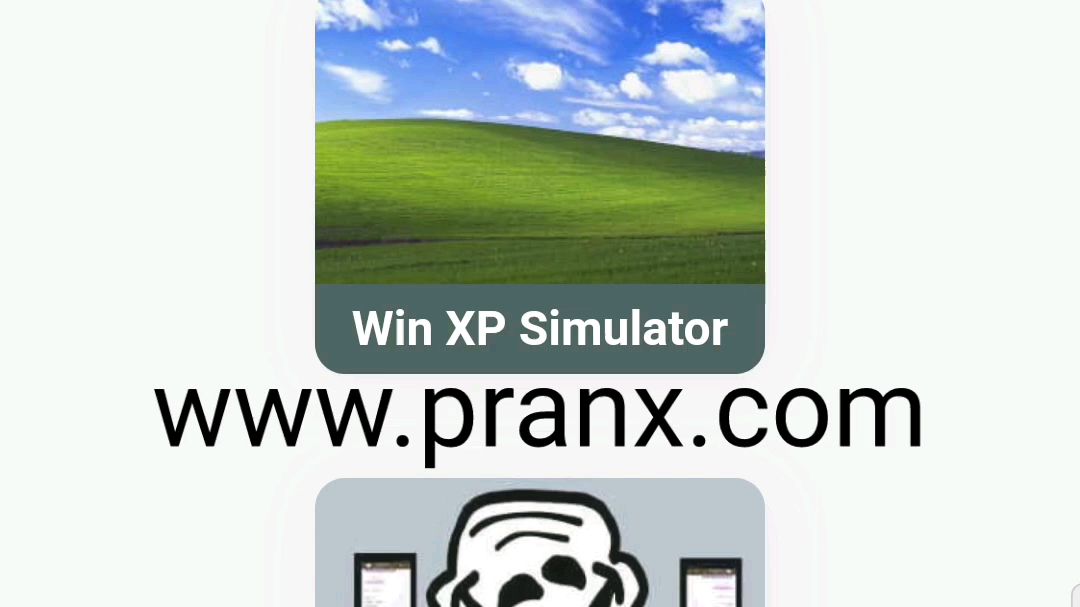 恶搞网址上的WindowsXP,竟能流畅运行浏览器!