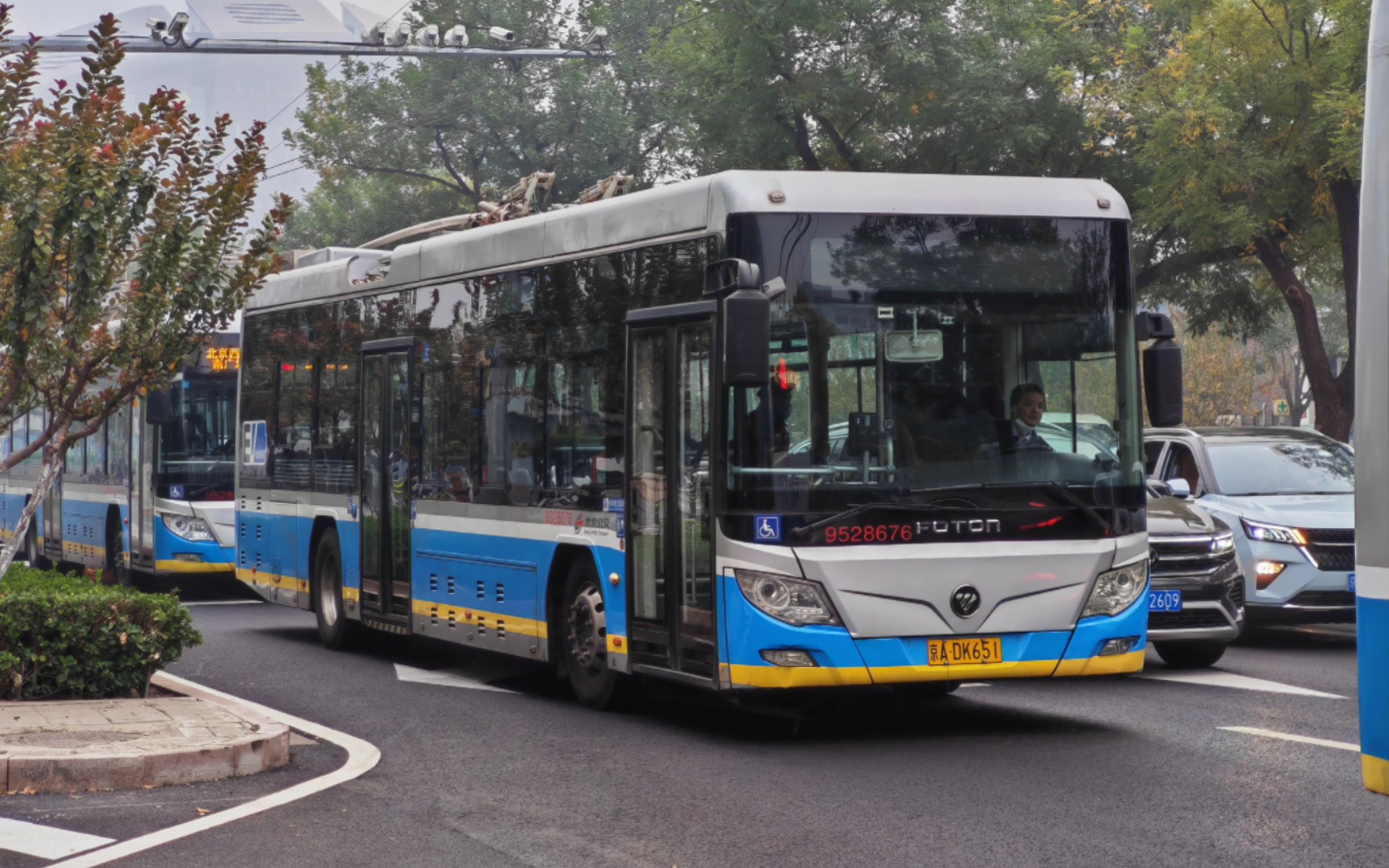 北京公交 BJD-WG120FN(搭载:FTTB100A 电机,前后肯维车桥)运行实录