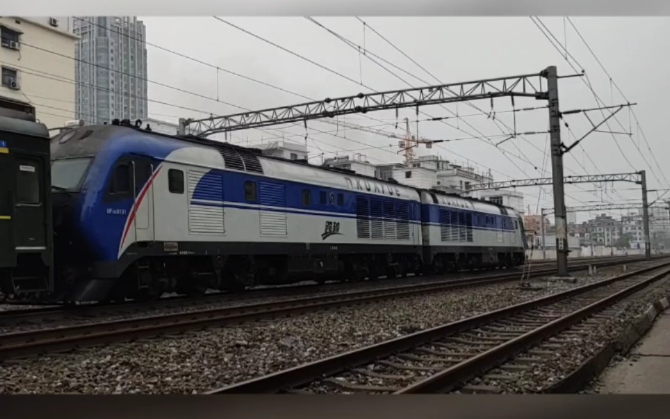 南昌二场下午时段旅客列车大赏