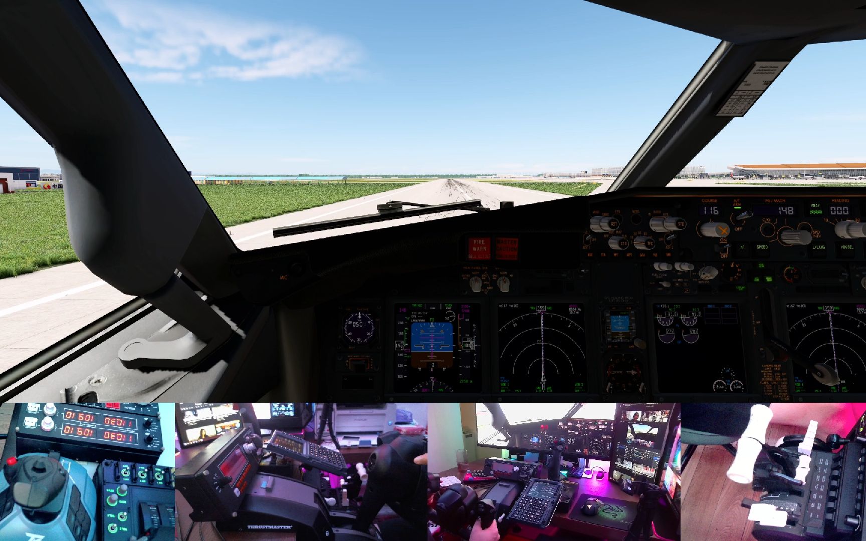 XPLANE12:北京大兴国际机场起飞(ZBAD)|ZIBO波音737-800_模拟飞行