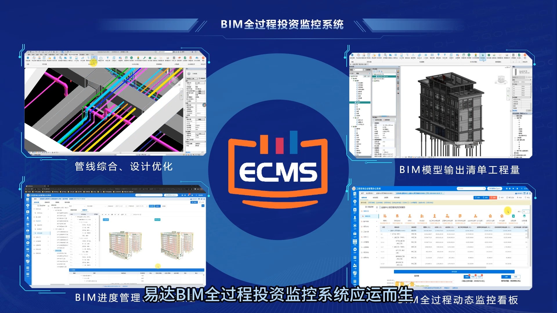 易达BIM全过程投资监控解决方案