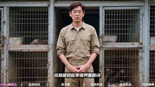 蚕的生长变化过程