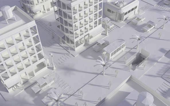 【C4D】Cinema 4D纸模型效果场景创建教程