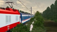MSTS京沪线 CRH1会SS9G烧酒牵引T109次