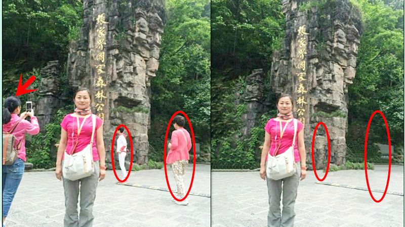 不管什么手机,教你一键去除照片里多余的人,不留任何痕迹!