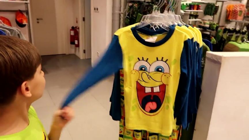 少儿早教亲子互动 萌娃和海绵宝宝有个约会 英语启蒙