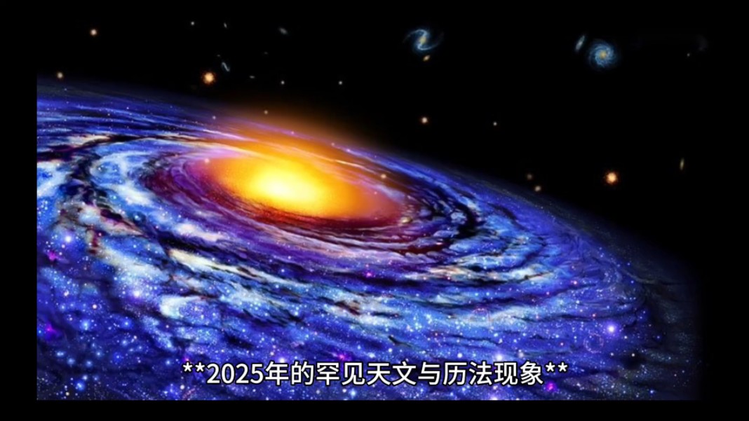 2025年的罕见天文现象