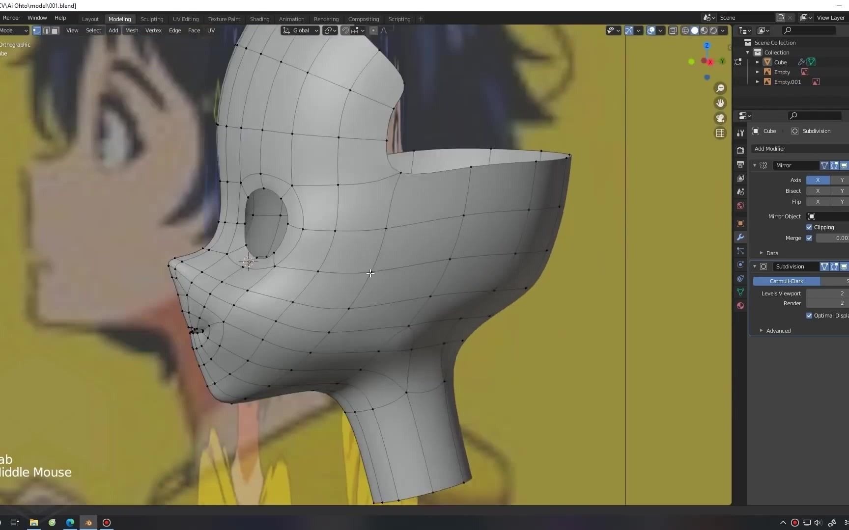 Blender卡通人物建模教程