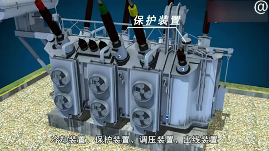变电站一次设备的组成结构与功能——《油浸式变压器》
