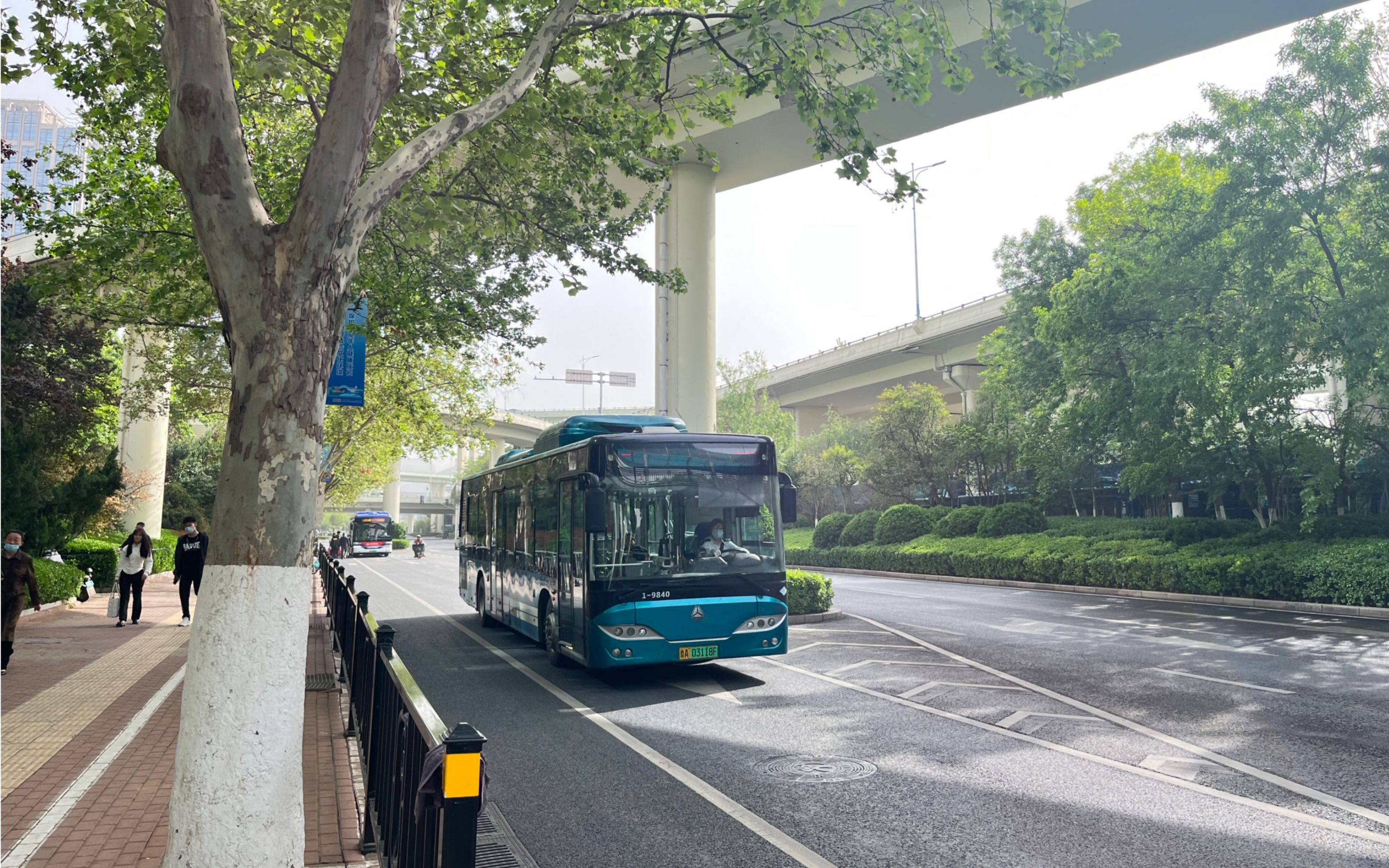 【济南公交】济南公交K50路运行视频