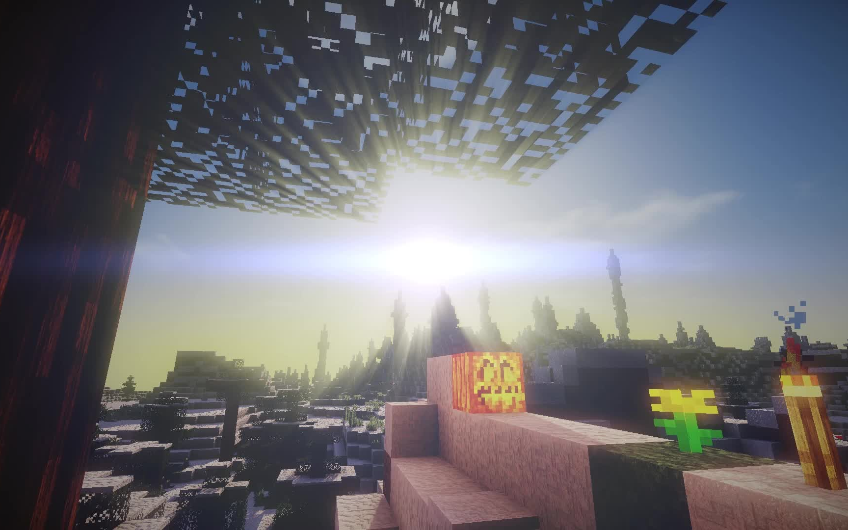 Minecraft光影动态壁纸+安装教程