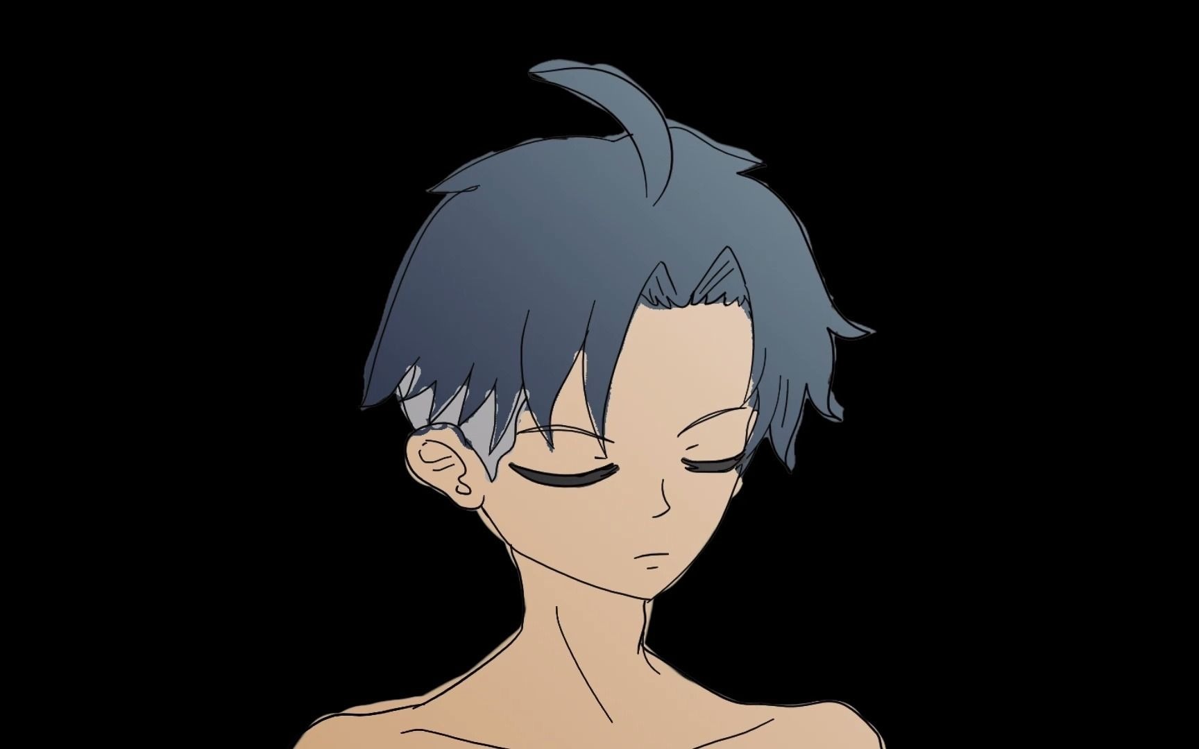 【opentoonz初体验】给不愿意透露姓名的j佬画个跳舞动画