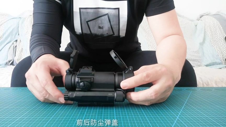 全息红点光学瞄准镜视差测试!