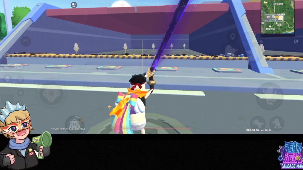 撑衣杆新皮肤:魔焰如意棒的局内特效来啦!简直不要太酷!