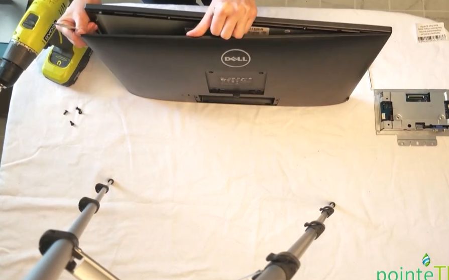 戴尔显示器Dell U2515H如何进入工厂模式及(Dell s2415H)拆解维修(无...
