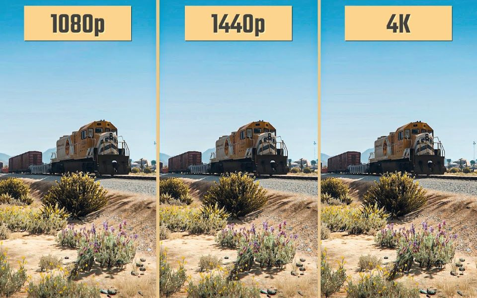 【4K高清】 - 1080p vs 1440p vs 2160p 清晰度区别大吗?