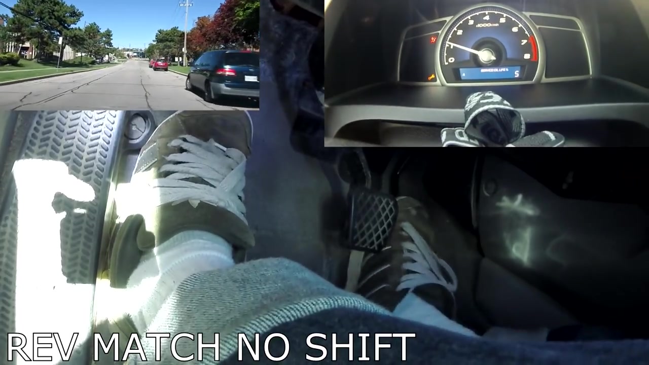 手动档教学第14课 降档发动机转速匹配4步骤分解操作