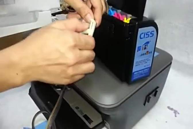 HP1050打印机安装视频