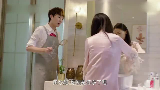 姑娘胃不舒服呕吐不止,小伙竟调侃她不会怀孕了吧,姑娘霸气回应