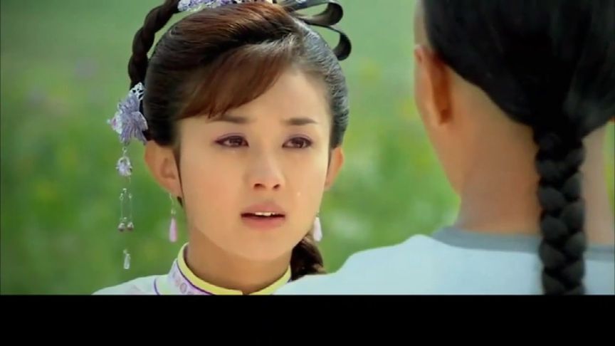 《还珠格格》中赵丽颖个人集锦,果然把女主小燕子和紫薇比下去了