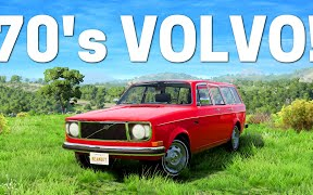 ...年代沃尔沃经典款轿车模组全方位展示【beamng.drive车祸模拟器】