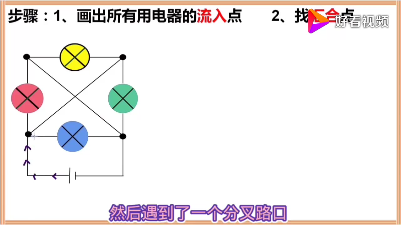 初三物理:等效电路图的画法,此方法可以解决所有电路图,教育,在线教育