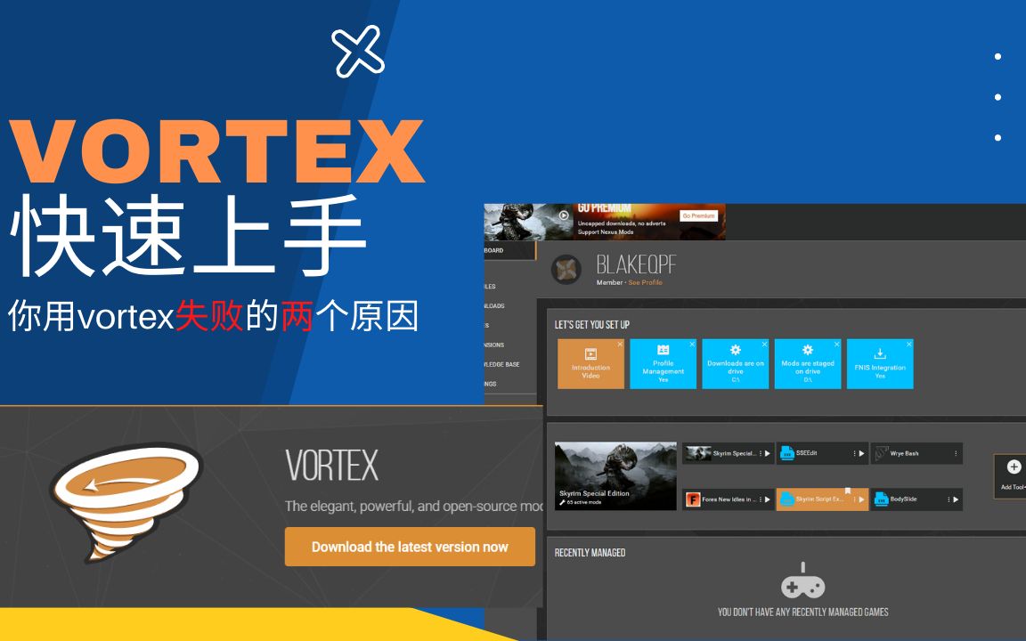 老滚mod工具Vortex快速上手