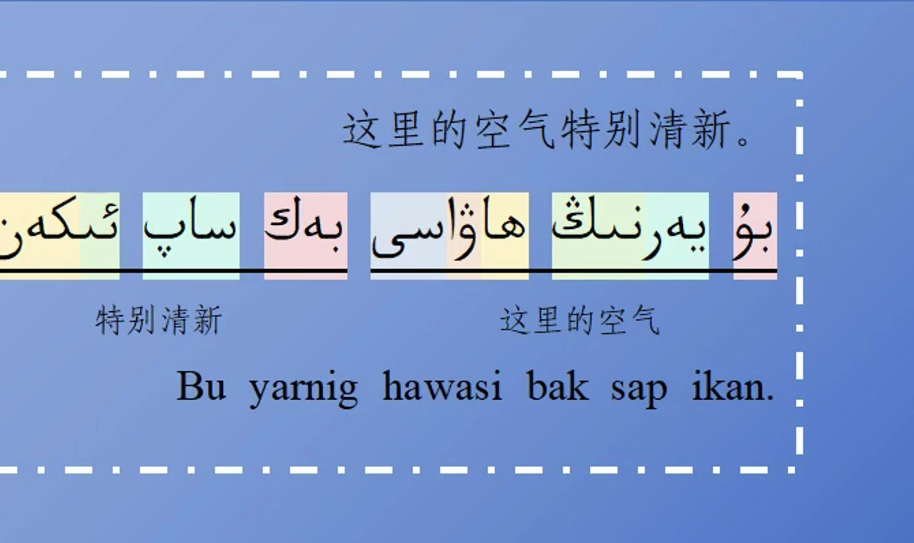 跟着大壮学习国家通用语言&维吾尔语(十)