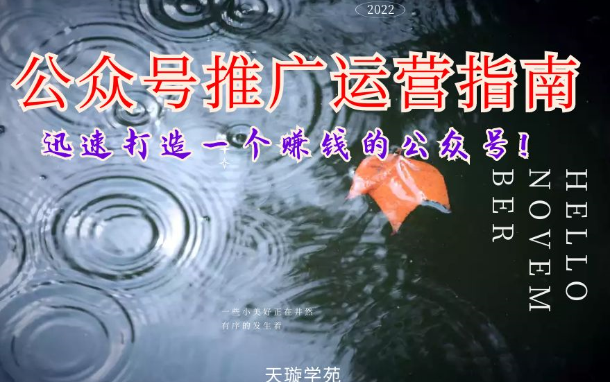 公众号推广创收指南 如何运营号一个公众号 从入门到成为大神 小白...