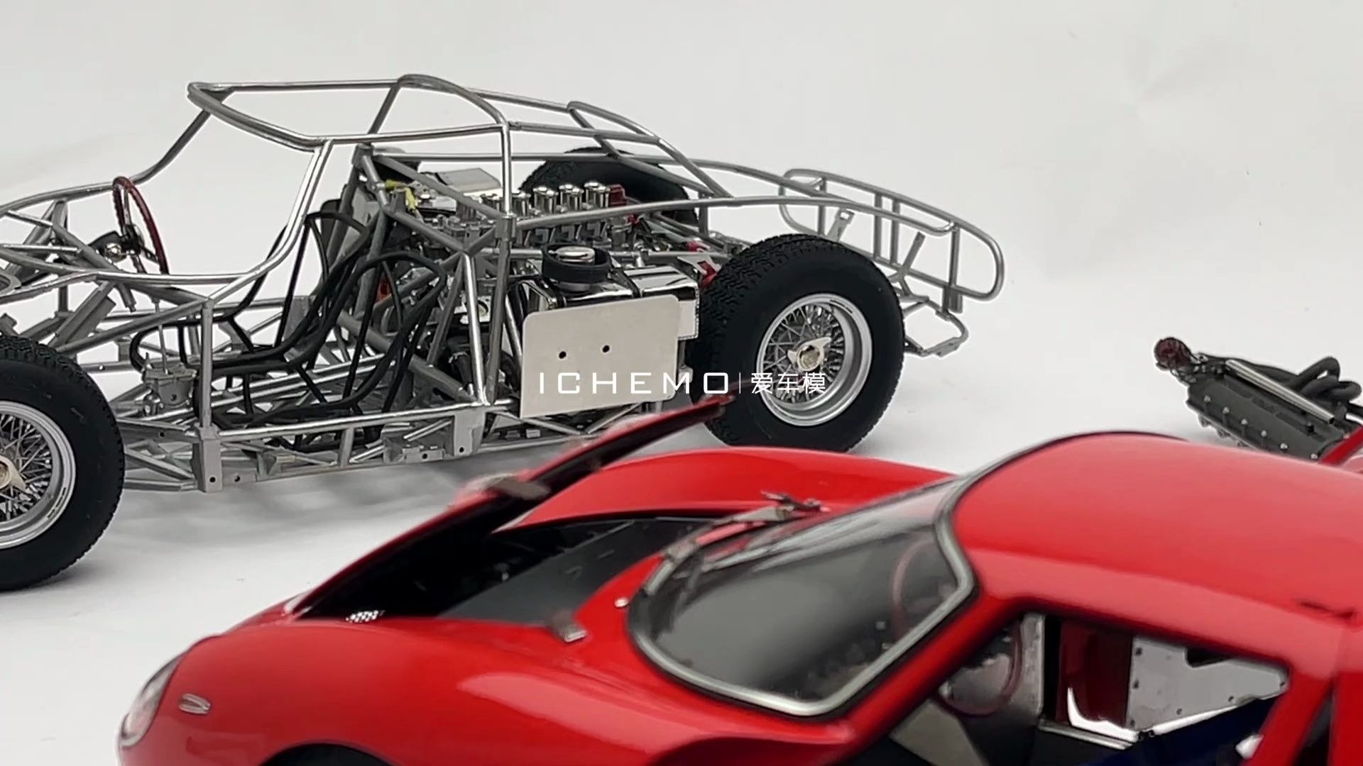 哲匠铜车 1:18 全铜材质 250 LM 骨架版汽车模型展示