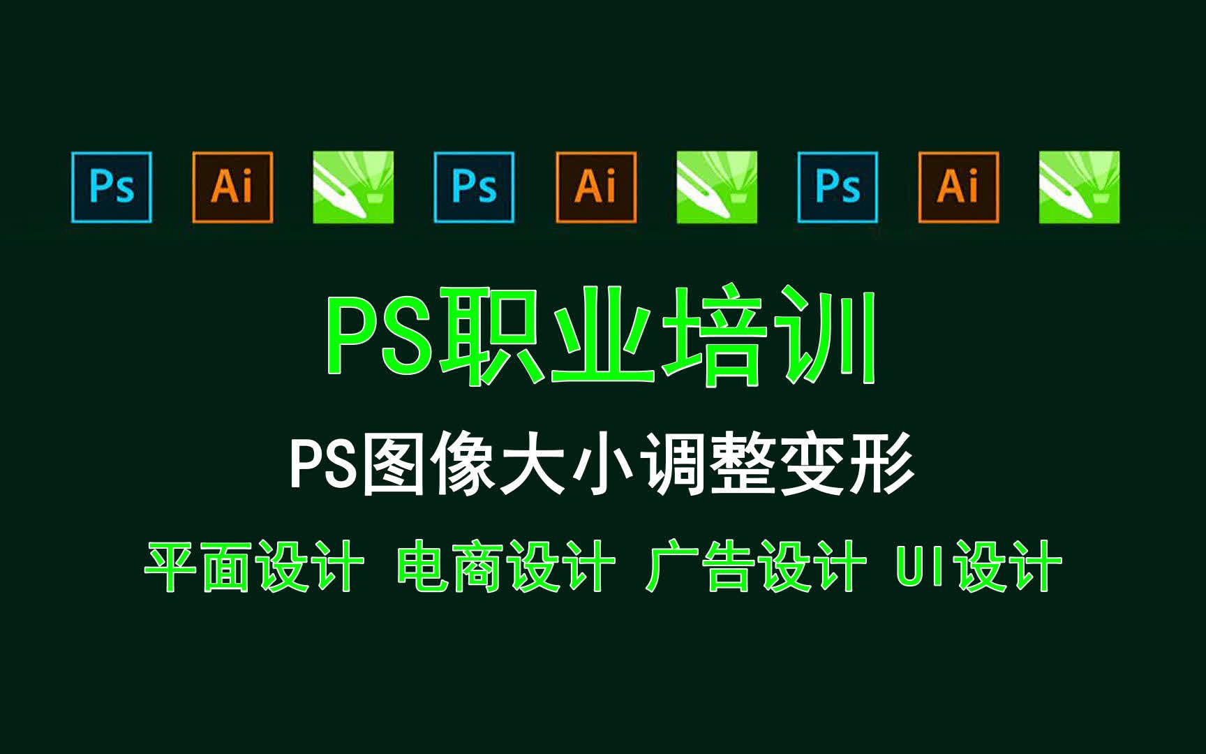 【PS职业培训】PS图像大小调整变形 ps转换为配置文件啥意思
