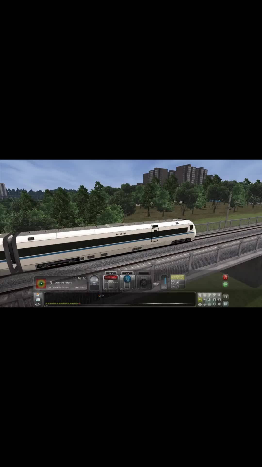 火车模拟器,驾驶和谐号,动车组列车