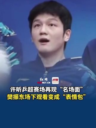 12月13日,湖南长沙,许昕乒超赛场再现“名场面”,樊振东场下观看变成...
