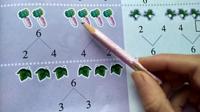 幼儿园快乐成长课程 大班 数学 上册 6的组成 6的加法和减法