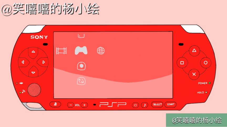 手绘动画带你回顾索尼历代PSP与PSV