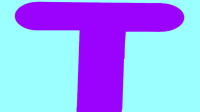 T字母的拼法-七巧板拼图图案大全-T的拼法