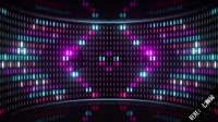 H00128_01 动感酷炫舞台LED灯光墙跑马灯走屏 LED大屏幕动态视频...