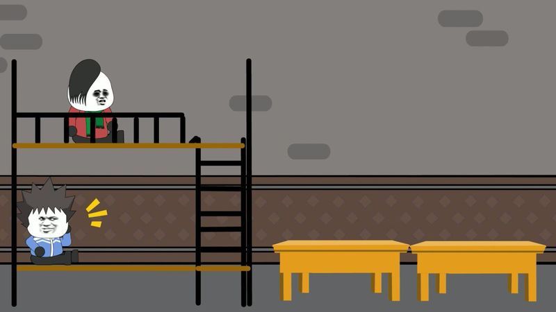 熊猫人搞笑动画:大学四年的二人变化和经历