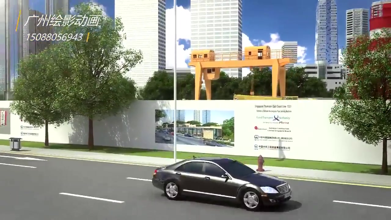 3D施工演示动画 三维盾构施工演示 安装演示动画