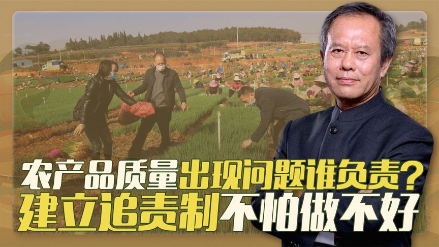 农产品质量出问题谁负责?徐祥临:建立追责制有问题就负责到底!