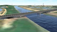 武汉市政建设集团—全力三路跨通顺河道路桥梁工程BIM技术应用